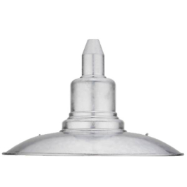 Baselite 14" Harbor Series Shade with Custom Finish and Mounting ...