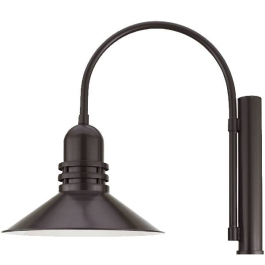 Baselite 16" Louvered Series Shade Fixture with Custom Finish and ...