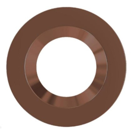 Keystone KT-RDLED-10B-BR-TRIM10" Interchangeable Trim for 10B Recessed ...