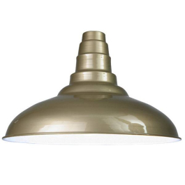 Baselite Warehouse Series 27" Shade with Custom Finish and Mounting ...